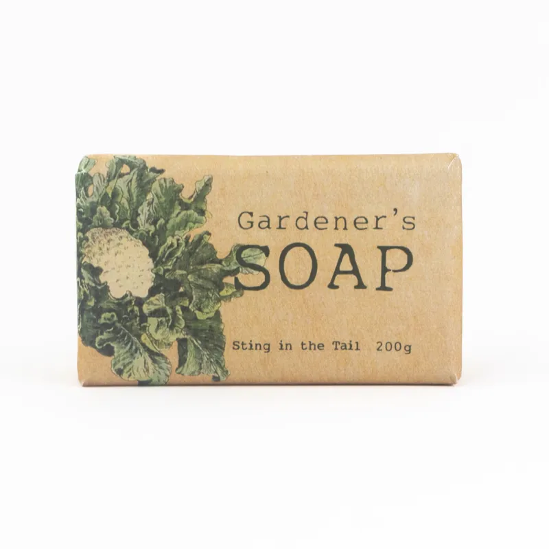Sting in the Tail Gardener's Olive Walnut Soap